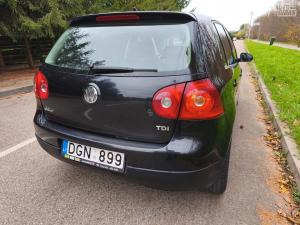 Melns Volkswagen Golf 2007 Kauņa, ar dzinēja tilpumu 1.90 L un nobraukumu 162 tūkst. km par 1700 €, foto 6 vietnē AUTOMOTO.COM.LV