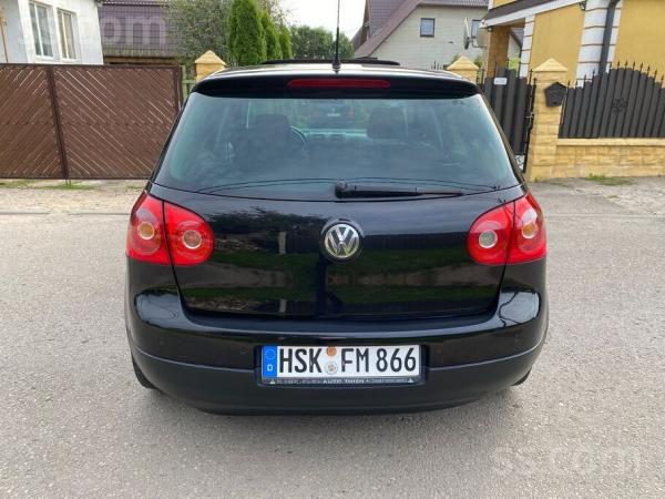 Black Volkswagen Golf 2008 in Daugavpils, with an engine capacity of 2.00 L and mileage of 0 thousand km for 3150 €, photo 4 on AUTOMOTO.COM.LV