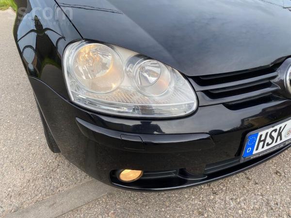 Black Volkswagen Golf 2008 in Daugavpils, with an engine capacity of 2.00 L and mileage of 0 thousand km for 3150 €, photo 9 on AUTOMOTO.COM.LV