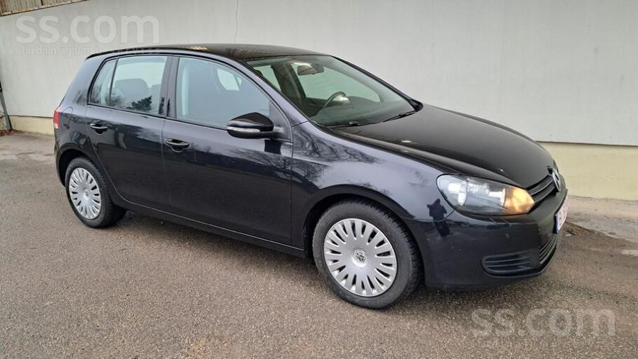 Black Volkswagen Golf 2008 in Ogre, with an engine capacity of 1.40 L and mileage of 235 thousand km for 3750 €, photo 1 on AUTOMOTO.COM.LV