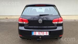Black Volkswagen Golf 2008 in Ogre, with an engine capacity of 1.40 L and mileage of 235 thousand km for 3750 €, photo 7 on AUTOMOTO.COM.LV