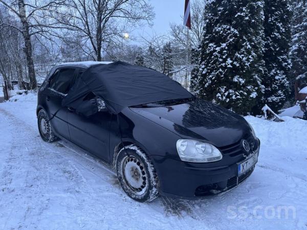 Black Volkswagen Golf 2008 in Madona, with an engine capacity of 1.90 L and mileage of 260 thousand km for 2000 €, photo 1 on AUTOMOTO.COM.LV