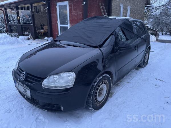 Black Volkswagen Golf 2008 in Madona, with an engine capacity of 1.90 L and mileage of 260 thousand km for 2000 €, photo 2 on AUTOMOTO.COM.LV