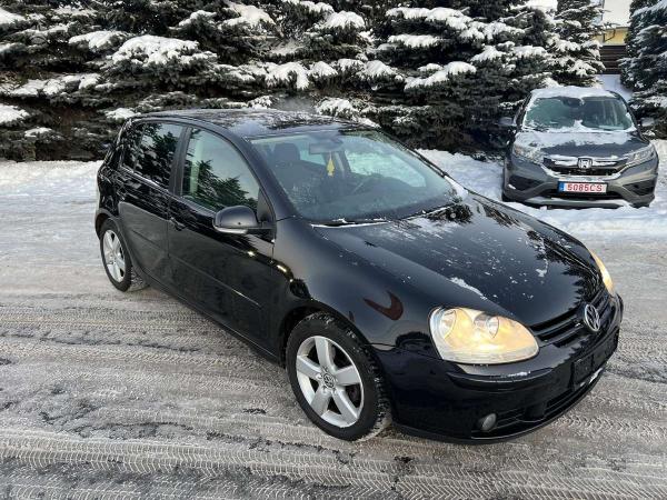 Black Volkswagen Golf 2008 in Utena, with an engine capacity of 1.97 L and mileage of 258 thousand km for 3450 €, photo 3 on AUTOMOTO.COM.LV