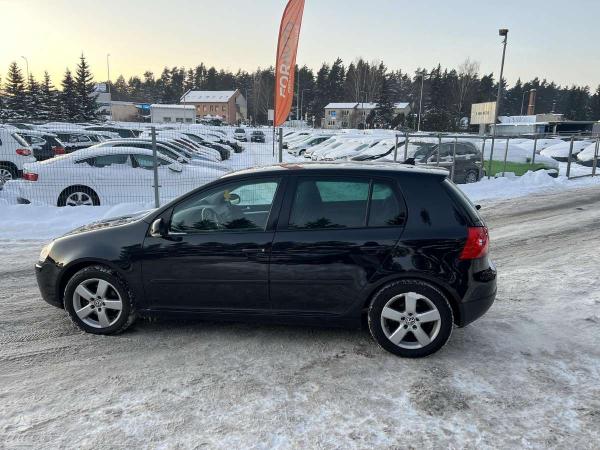 Black Volkswagen Golf 2008 in Utena, with an engine capacity of 1.97 L and mileage of 258 thousand km for 3450 €, photo 8 on AUTOMOTO.COM.LV