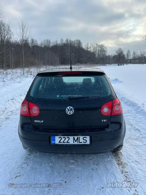 Black Volkswagen Golf 2008 in Tallinn, with an engine capacity of 1.40 L and mileage of 215 thousand km for 1900 €, photo 6 on AUTOMOTO.COM.LV