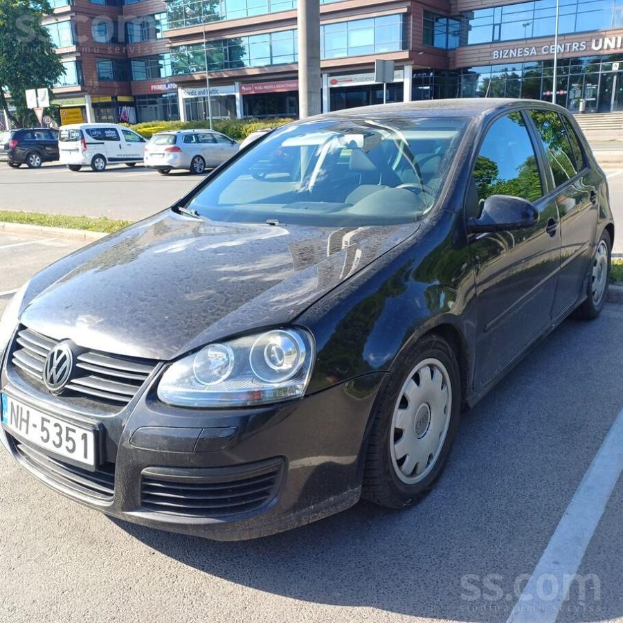 Melns Volkswagen Golf 2008 Rīga, ar dzinēja tilpumu 2.00 L un nobraukumu 316 tūkst. km par 1150 €, foto 1 vietnē AUTOMOTO.COM.LV