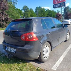 Melns Volkswagen Golf 2008 Rīga, ar dzinēja tilpumu 2.00 L un nobraukumu 316 tūkst. km par 1150 €, foto 5 vietnē AUTOMOTO.COM.LV