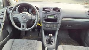 Black Volkswagen Golf 2008 in Limbazi, with an engine capacity of 1.40 L and mileage of 187 thousand km for 4650 €, photo 7 on AUTOMOTO.COM.LV