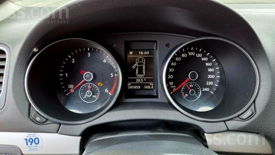 Melns Volkswagen Golf 2008 Rīga, ar dzinēja tilpumu 2.00 L un nobraukumu 341 tūkst. km par 1800 €, foto 8 vietnē AUTOMOTO.COM.LV