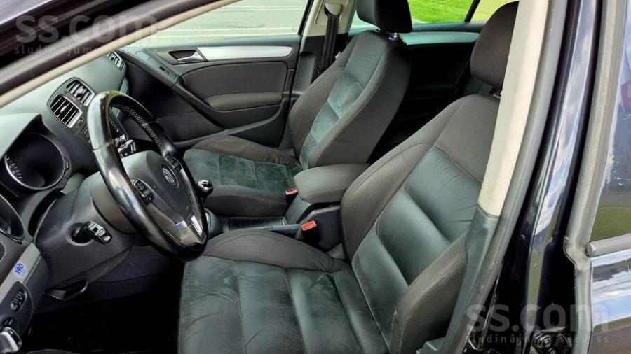 Melns Volkswagen Golf 2008 Rīga, ar dzinēja tilpumu 2.00 L un nobraukumu 341 tūkst. km par 1800 €, foto 12 vietnē AUTOMOTO.COM.LV