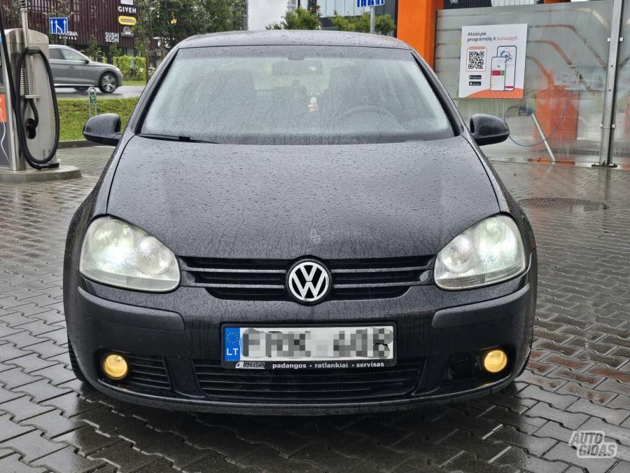Black Volkswagen Golf 2008 in Vilnius, with an engine capacity of 1.90 L and mileage of 411 thousand km for 1100 €, photo 6 on AUTOMOTO.COM.LV