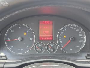 Black Volkswagen Golf 2008 in Vilnius, with an engine capacity of 1.90 L and mileage of 411 thousand km for 1100 €, photo 16 on AUTOMOTO.COM.LV