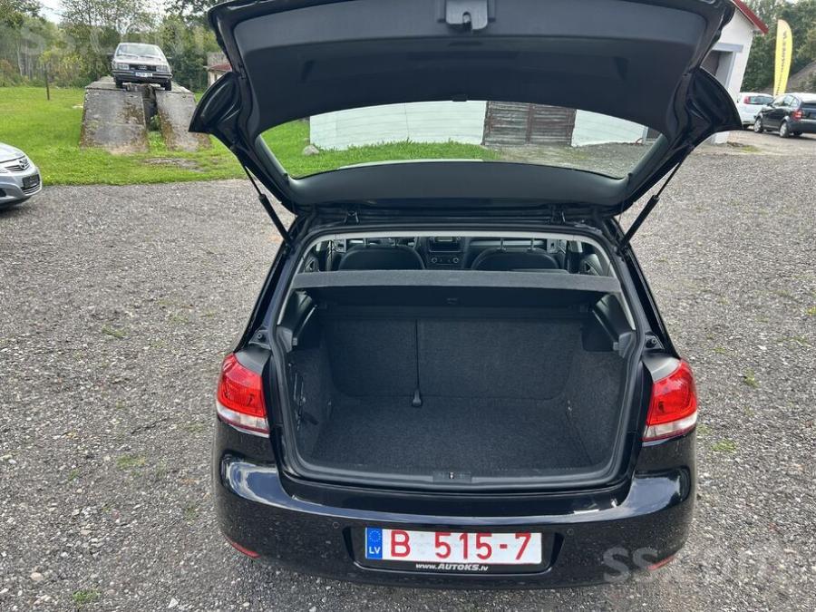 Melns Volkswagen Golf 2008 Limbaži, ar dzinēja tilpumu 1.40 L un nobraukumu 187 tūkst. km par 4650 €, foto 8 vietnē AUTOMOTO.COM.LV