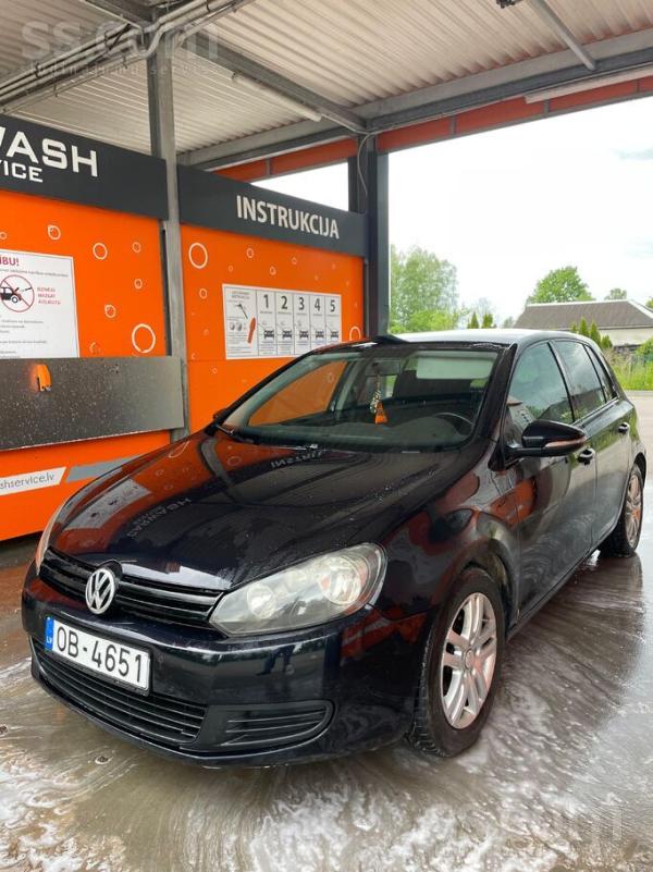 Melns Volkswagen Golf 2009 Jelgava, ar dzinēja tilpumu 2.00 L un nobraukumu 349 tūkst. km par 3600 €, foto 3 vietnē AUTOMOTO.COM.LV