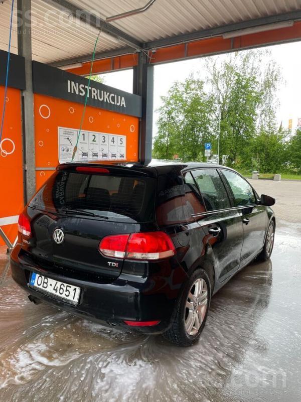 Melns Volkswagen Golf 2009 Jelgava, ar dzinēja tilpumu 2.00 L un nobraukumu 349 tūkst. km par 3600 €, foto 6 vietnē AUTOMOTO.COM.LV