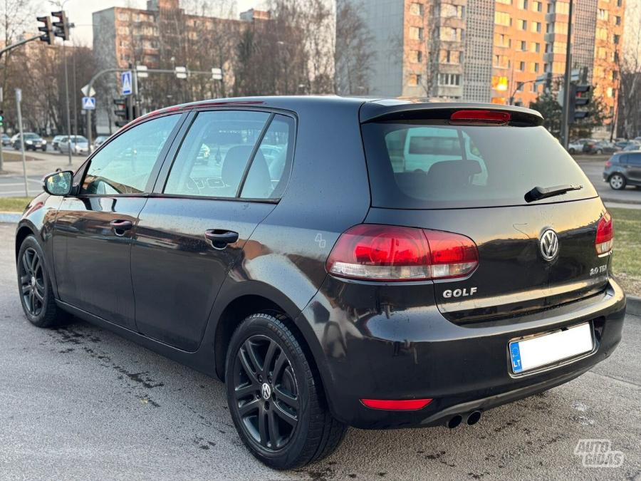 Black Volkswagen Golf 2009 in Kaunas, with an engine capacity of 2.00 L and mileage of 280 thousand km for 3750 €, photo 3 on AUTOMOTO.COM.LV