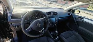 Black Volkswagen Golf 2009 in Panevezys, with an engine capacity of 2.00 L and mileage of 285 thousand km for 3800 €, photo 12 on AUTOMOTO.COM.LV