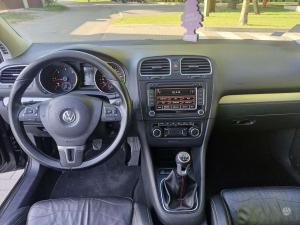 Black Volkswagen Golf 2009 in Kaunas, with an engine capacity of 2.00 L and mileage of 192 thousand km for 4050 €, photo 19 on AUTOMOTO.COM.LV