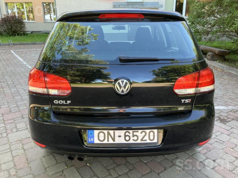 Melns Volkswagen Golf 2009 Jelgava, ar dzinēja tilpumu 1.40 L un nobraukumu 180 tūkst. km par 4990 €, foto 8 vietnē AUTOMOTO.COM.LV