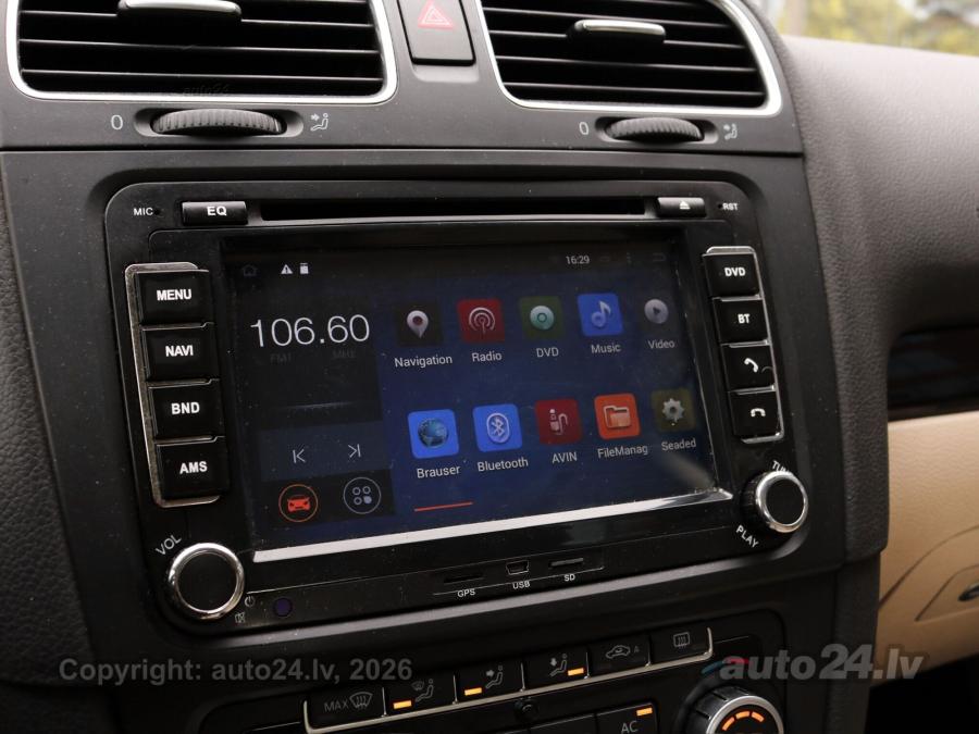 Melns Volkswagen Golf 2009 Tallina, ar dzinēja tilpumu 2.00 L un nobraukumu 325 tūkst. km par 3350 €, foto 22 vietnē AUTOMOTO.COM.LV