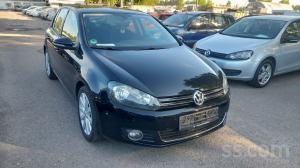 Black Volkswagen Golf 2009 in Riga, with an engine capacity of 1.60 L and mileage of 211 thousand km for 5500 €, photo 3 on AUTOMOTO.COM.LV