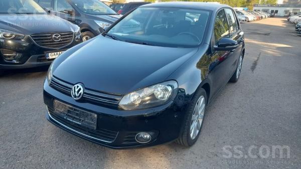Black Volkswagen Golf 2009 in Riga, with an engine capacity of 1.60 L and mileage of 211 thousand km for 5500 €, photo 3 on AUTOMOTO.COM.LV