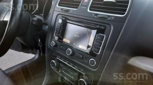 Black Volkswagen Golf 2009 in Riga, with an engine capacity of 1.60 L and mileage of 211 thousand km for 5500 €, photo 25 on AUTOMOTO.COM.LV