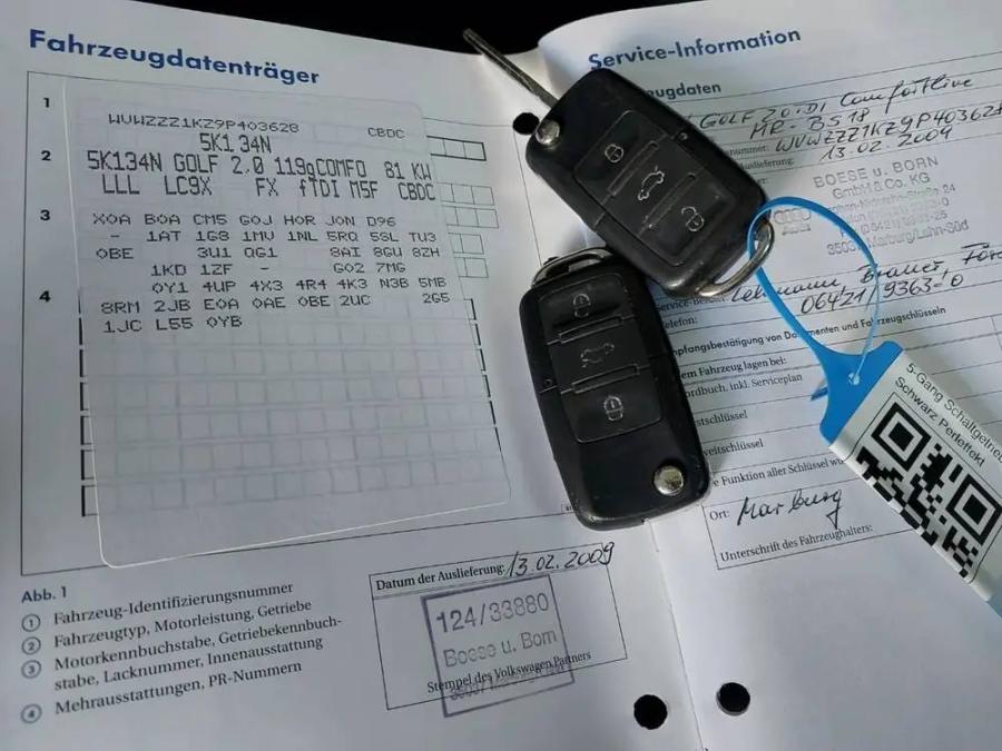 Черный Фольксваген Гольф 2009 в Лимбажи, объемом двигателя 2.00 л и пробегом 253 тыс. км за 4950 €, фото 12 на AUTOMOTO.COM.LV