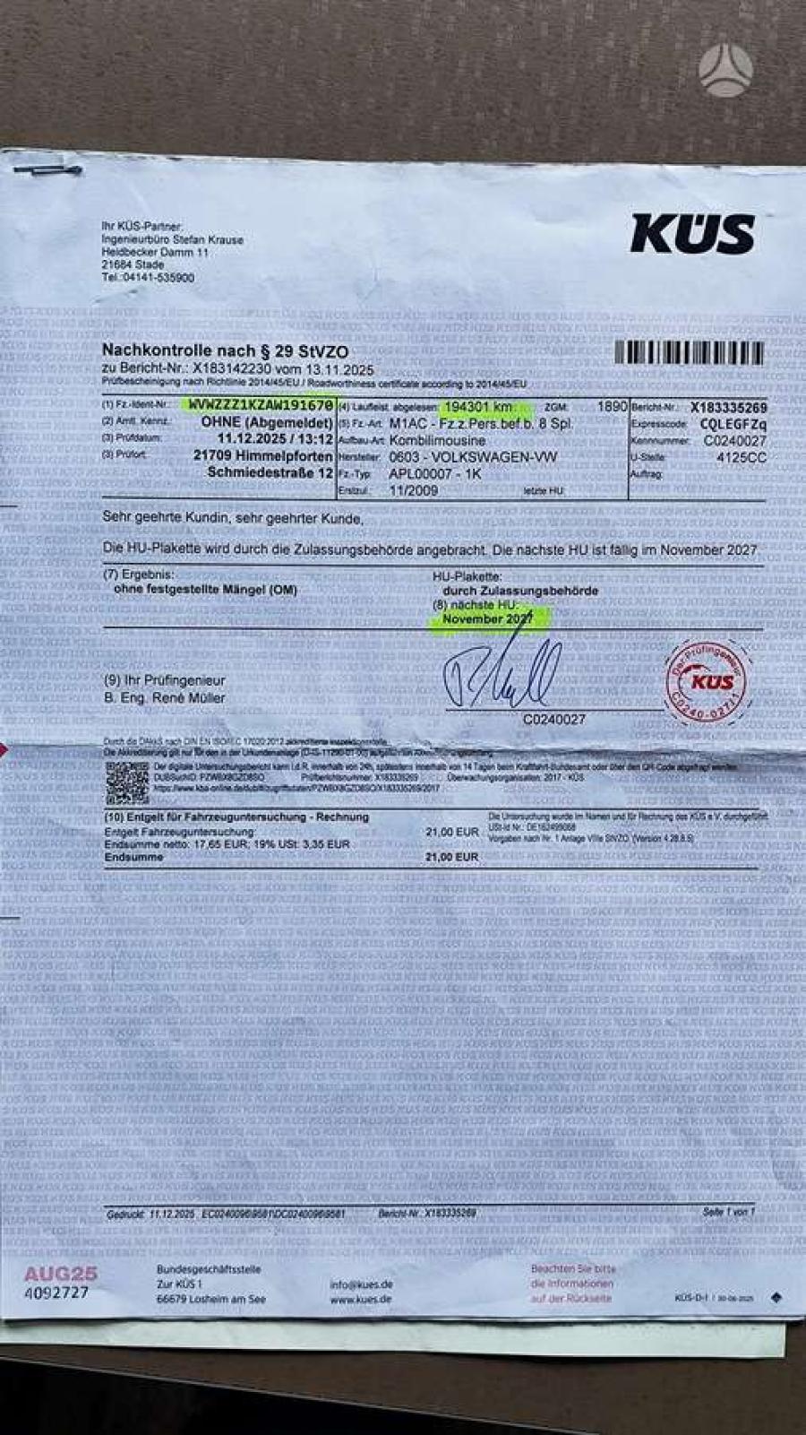 Черный Фольксваген Гольф 2009 в Каунас, объемом двигателя 1.98 л и пробегом 199 тыс. км за 7950 €, фото 22 на AUTOMOTO.COM.LV