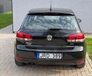 Black Volkswagen Golf 2009 in Kaunas, with an engine capacity of 1.97 L and mileage of 313 thousand km for 3200 €, photo 4 on AUTOMOTO.COM.LV