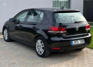 Black Volkswagen Golf 2009 in Kaunas, with an engine capacity of 1.97 L and mileage of 313 thousand km for 3200 €, photo 5 on AUTOMOTO.COM.LV