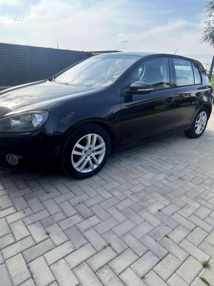 Black Volkswagen Golf 2009 in Kaunas, with an engine capacity of 1.97 L and mileage of 313 thousand km for 3200 €, photo 9 on AUTOMOTO.COM.LV
