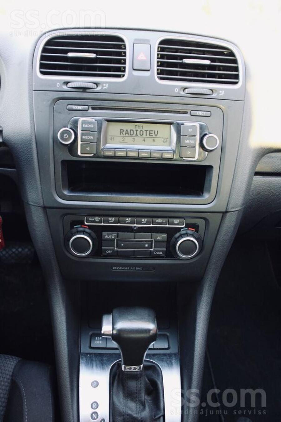 Melns Volkswagen Golf 2009 Limbaži, ar dzinēja tilpumu 2.00 L un nobraukumu 395 tūkst. km par 2000 €, foto 9 vietnē AUTOMOTO.COM.LV