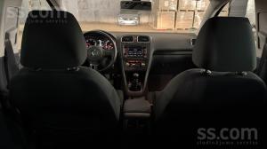 Black Volkswagen Golf 2009 in Riga, with an engine capacity of 1.60 L and mileage of 205 thousand km for 5400 €, photo 12 on AUTOMOTO.COM.LV