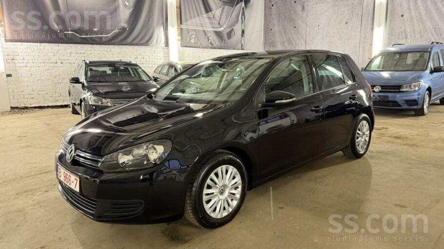 Black Volkswagen Golf 2009 in Riga, with an engine capacity of 1.60 L and mileage of 205 thousand km for 5400 €, photo 17 on AUTOMOTO.COM.LV