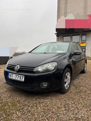 Black Volkswagen Golf 2010 in Tukums, with an engine capacity of 1.40 L and mileage of 196 thousand km for 2100 €, photo 3 on AUTOMOTO.COM.LV