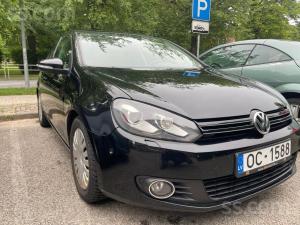 Black Volkswagen Golf 2010 in Riga, with an engine capacity of 1.40 L and mileage of 160 thousand km for 3800 €, photo 3 on AUTOMOTO.COM.LV