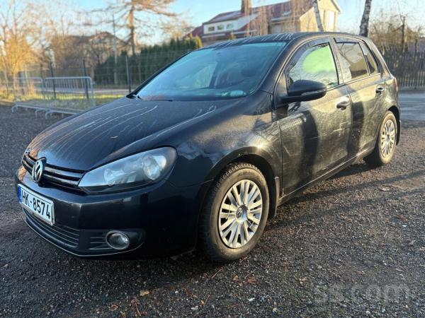 Black Volkswagen Golf 2010 in Riga, with an engine capacity of 1.40 L and mileage of 0 thousand km for 2750 €, photo 1 on AUTOMOTO.COM.LV