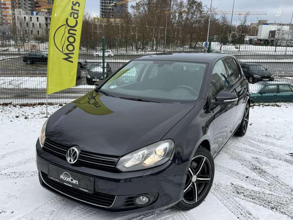 Black Volkswagen Golf 2010 in Vilnius, with an engine capacity of 1.39 L and mileage of 198 thousand km for 5000 €, photo 2 on AUTOMOTO.COM.LV