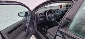 Melns Volkswagen Golf 2010 Kauņa, ar dzinēja tilpumu 1.60 L un nobraukumu 251 tūkst. km par 3500 €, foto 9 vietnē AUTOMOTO.COM.LV