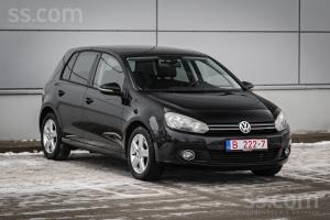 Black Volkswagen Golf 2010 in Riga, with an engine capacity of 1.40 L and mileage of 0 thousand km for 4995 €, photo 3 on AUTOMOTO.COM.LV