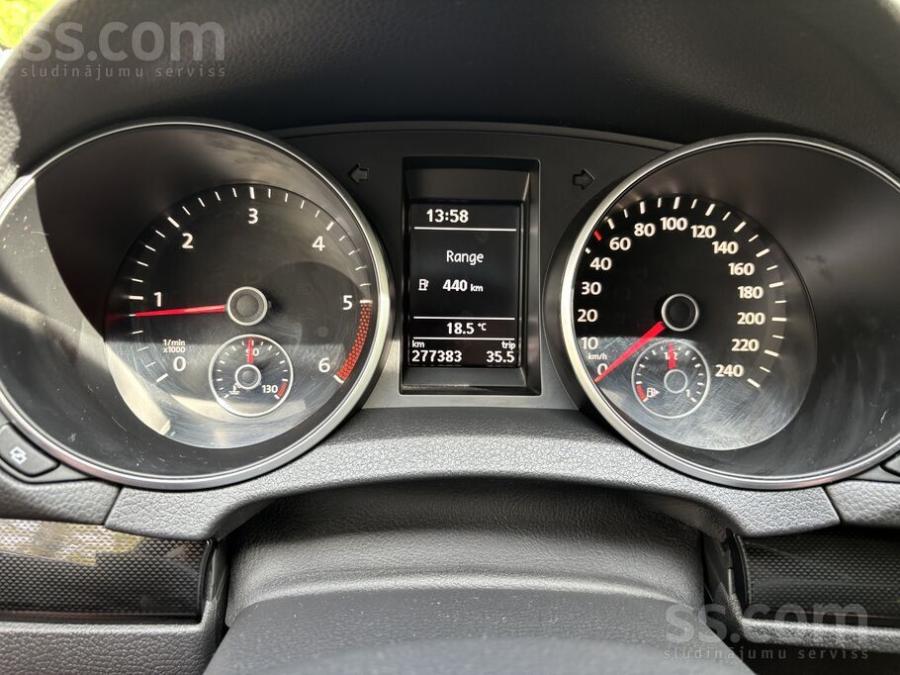 Melns Volkswagen Golf 2010 Rīga, ar dzinēja tilpumu 1.60 L un nobraukumu 278 tūkst. km par 3200 €, foto 13 vietnē AUTOMOTO.COM.LV