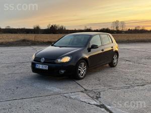 Black Volkswagen Golf 2010 in Riga, with an engine capacity of 1.40 L and mileage of 0 thousand km for 3599 €, photo  on AUTOMOTO.COM.LV