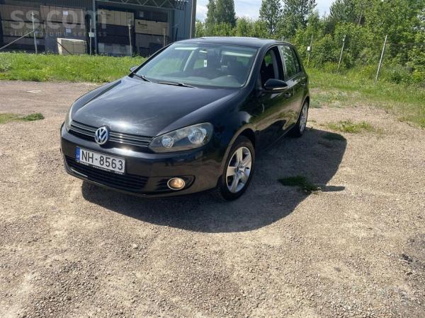 Black Volkswagen Golf 2010 in Riga, with an engine capacity of 1.60 L and mileage of 0 thousand km for 2999 €, photo 1 on AUTOMOTO.COM.LV
