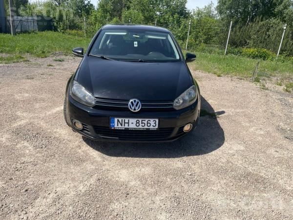 Black Volkswagen Golf 2010 in Riga, with an engine capacity of 1.60 L and mileage of 0 thousand km for 2999 €, photo 2 on AUTOMOTO.COM.LV