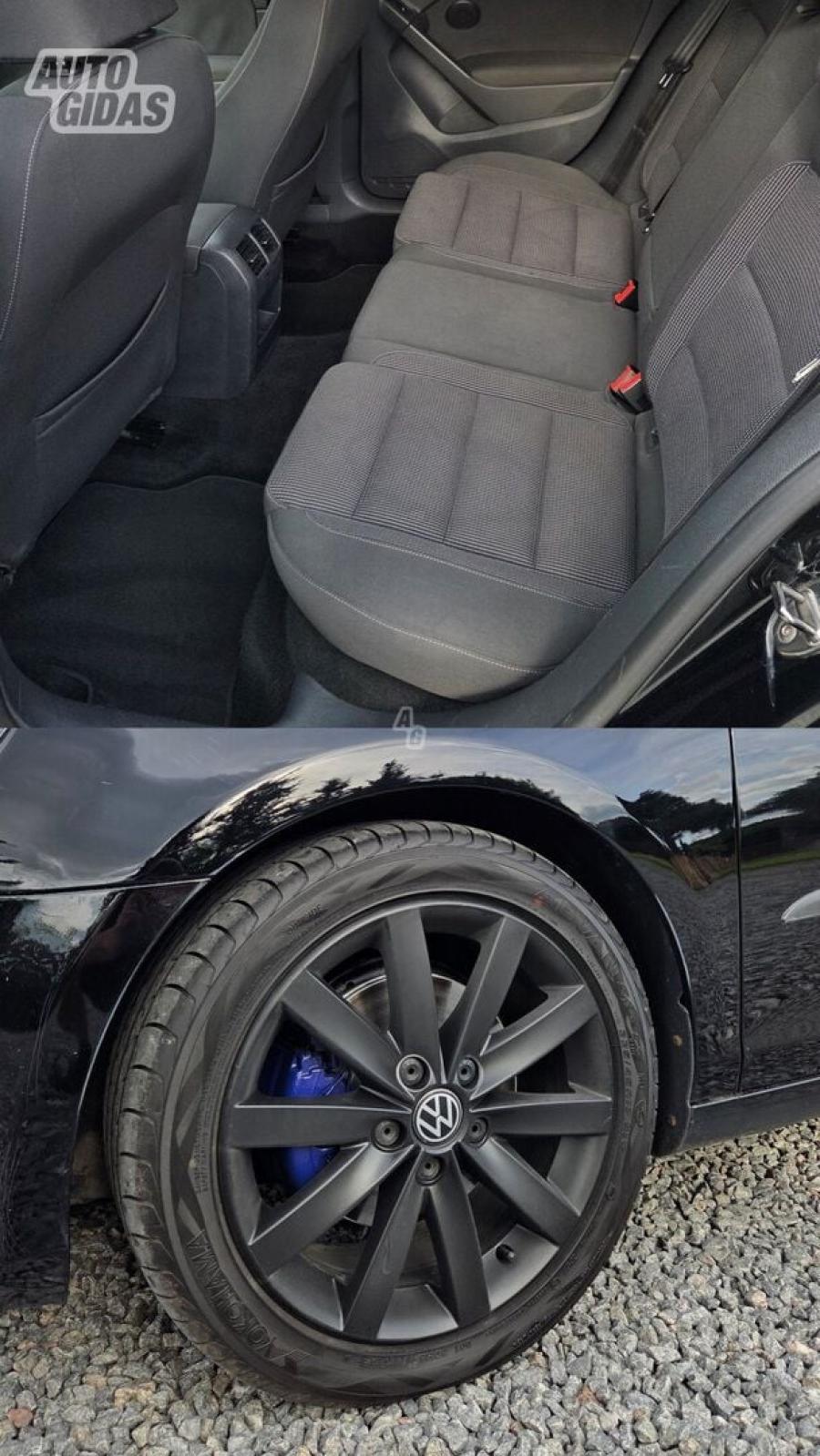 Black Volkswagen Golf 2010 in Alytus, with an engine capacity of 2.00 L and mileage of 206 thousand km for 5000 €, photo 13 on AUTOMOTO.COM.LV