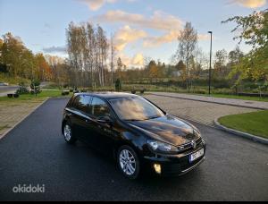 Melns Volkswagen Golf 2010 Pelva, ar dzinēja tilpumu 1.60 L un nobraukumu 325 tūkst. km par 4800 €, foto  vietnē AUTOMOTO.COM.LV