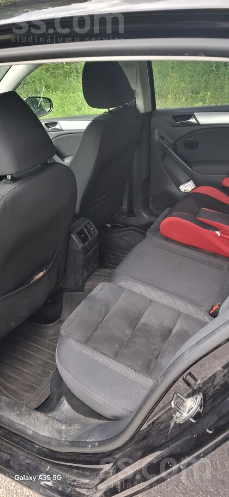 Melns Volkswagen Golf 2010 Cēsis, ar dzinēja tilpumu 1.60 L un nobraukumu 262 tūkst. km par 3200 €, foto 9 vietnē AUTOMOTO.COM.LV