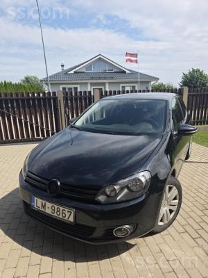 Black Volkswagen Golf 2010 in Riga, with an engine capacity of 2.00 L and mileage of 280 thousand km for 3650 €, photo  on AUTOMOTO.COM.LV